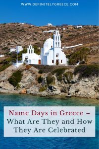 Name Days In Greece - What Are They And How They Are Celebrated